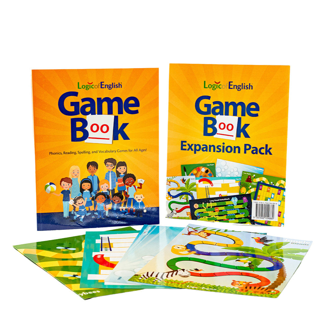 Game Book + Expansion Pack Bundle – Logic Of English