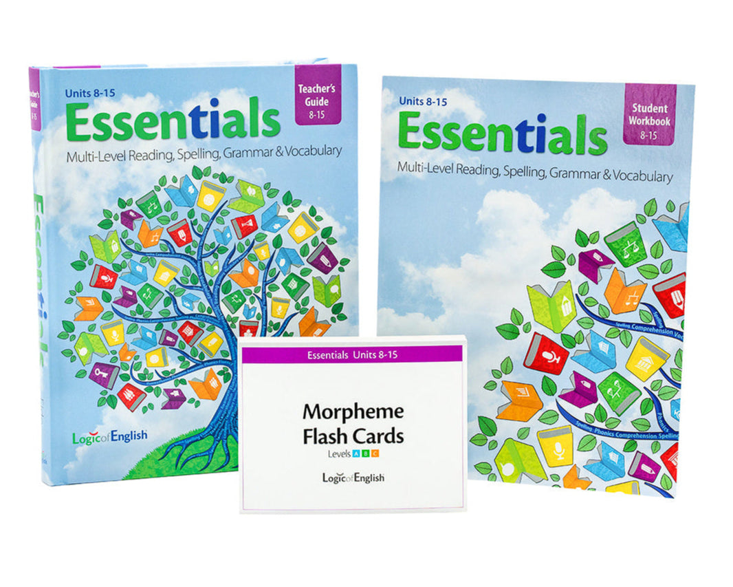 Essentials 1-7 Morpheme Flash Cards – Logic Of English