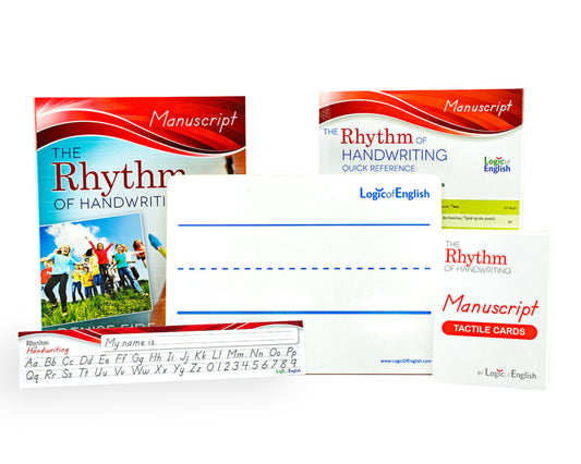 Rhythm of Handwriting Student Book - Manuscript – Logic Of English