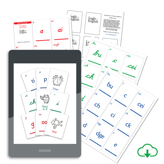 Phonogram Game Card Set – Logic Of English