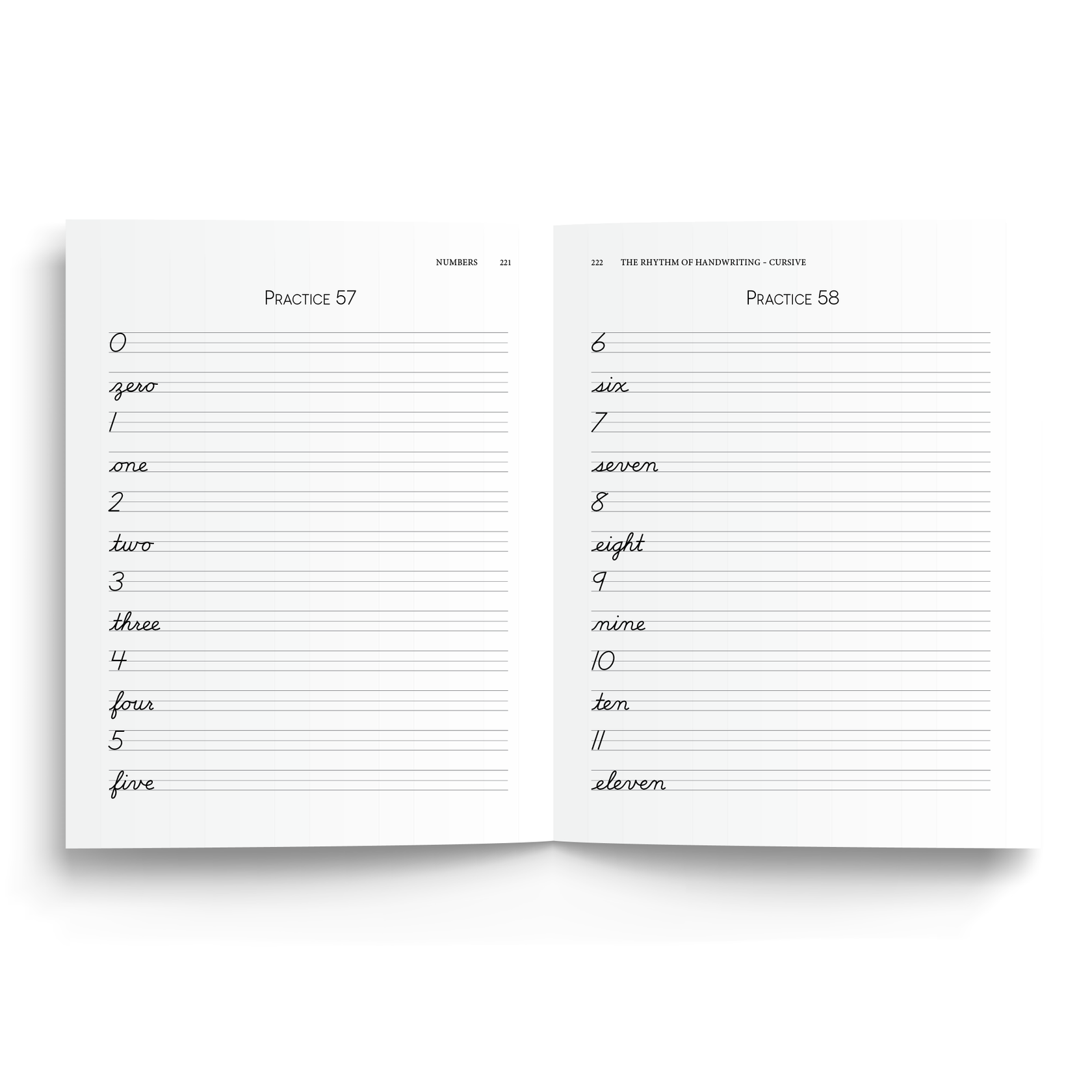 Rhythm of Handwriting Student Book - Cursive – Logic Of English