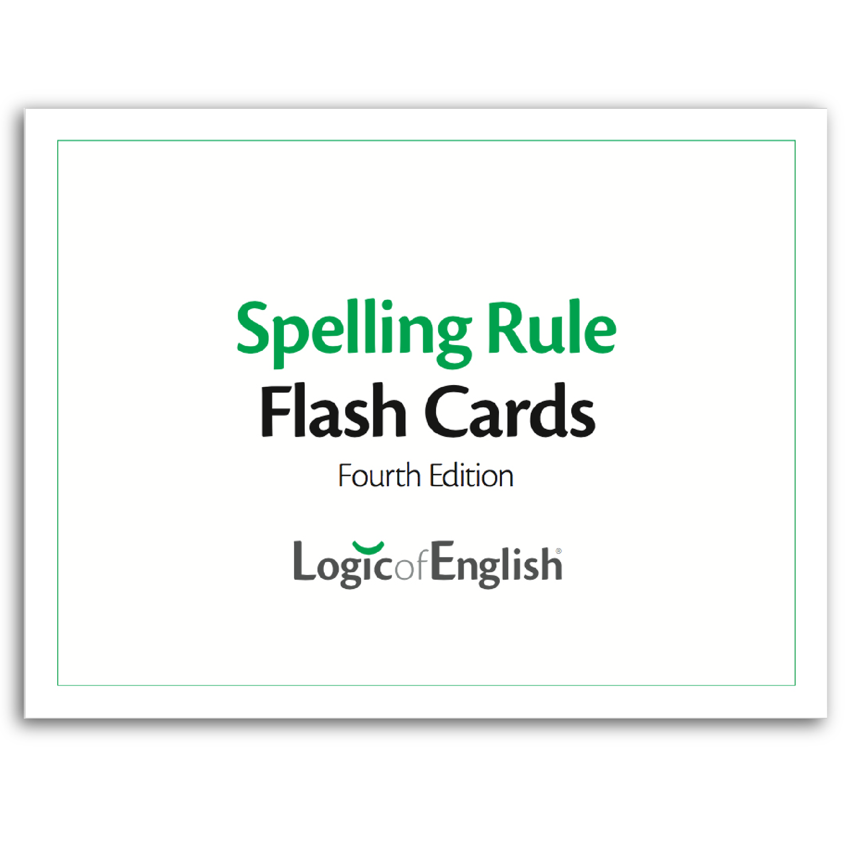 Spelling Rule Flash Cards – Logic Of English