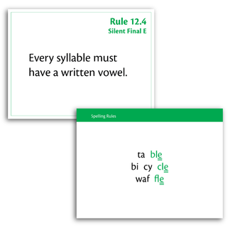 Spelling Rule Flash Cards – Logic Of English